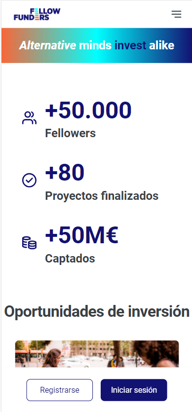 ¡Invierte desde tu móvil! Descárgate la nueva app de Fellow Funders ...